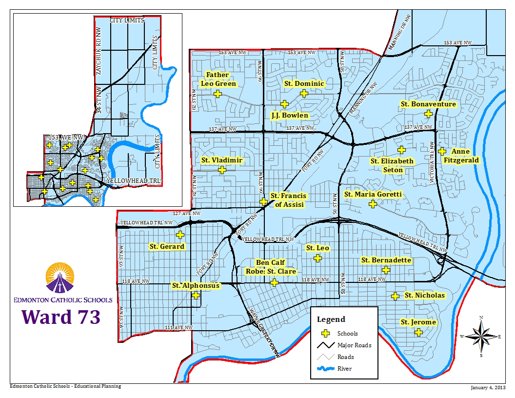Ward 73 - Edmonton Catholic Schools