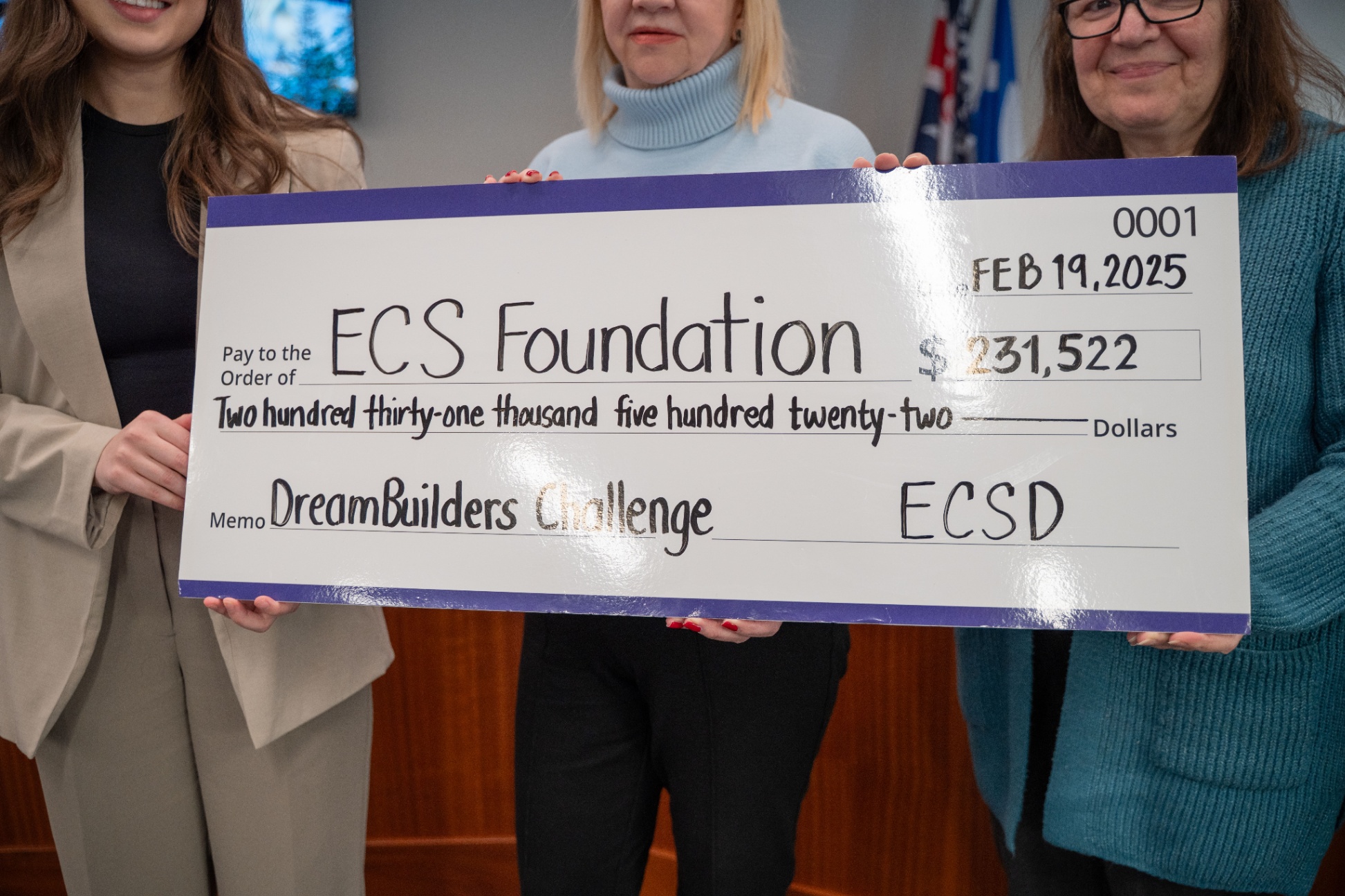 ECSD Dream Builders Challenge Raises $231,522 for Student Support