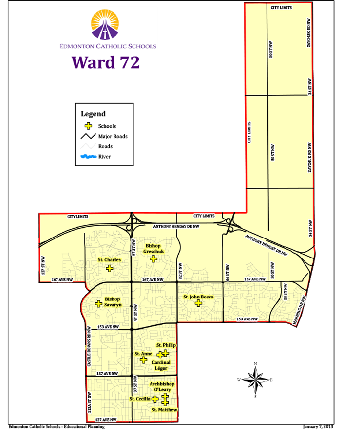 Ward 72 - Edmonton Catholic Schools