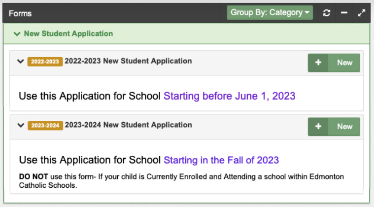 Detailed Registration Guide - Edmonton Catholic Schools