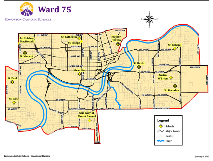 Ward 75 - Edmonton Catholic Schools